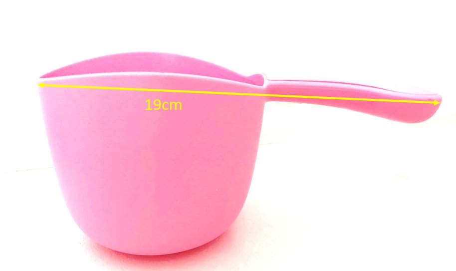 Gayung Kecil Pink / Mini Kunststoff Wasser Scoop in Rosa - Warindo