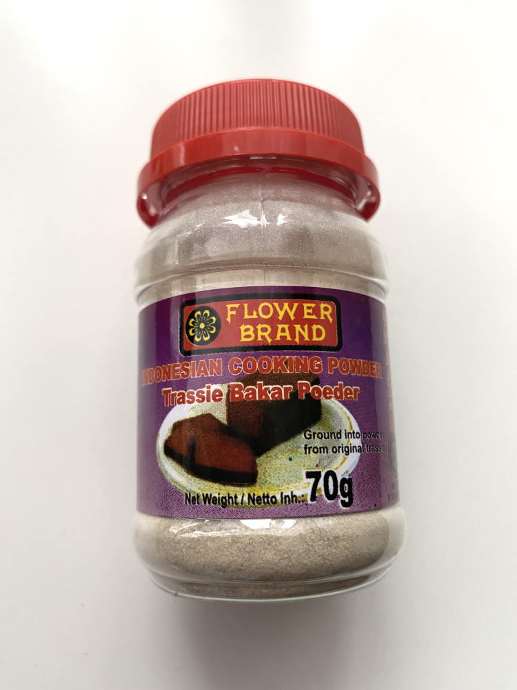 Terasi Indonesian Cooking Paste - Trassie / Belachan Bakar - 70 g - Warindo